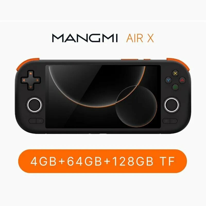 Mangmi Air X 4GB RAM + 64GB ROM + 128GB TF симулятор приставка ретро игровая консоль портативная, Android система