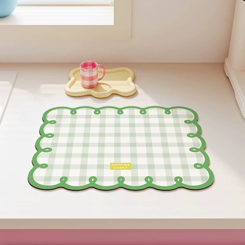 Xipipiplab кухонная столешница сливной коврик для посуды миски и палочки для еды изоляционный коврик обеденный стол