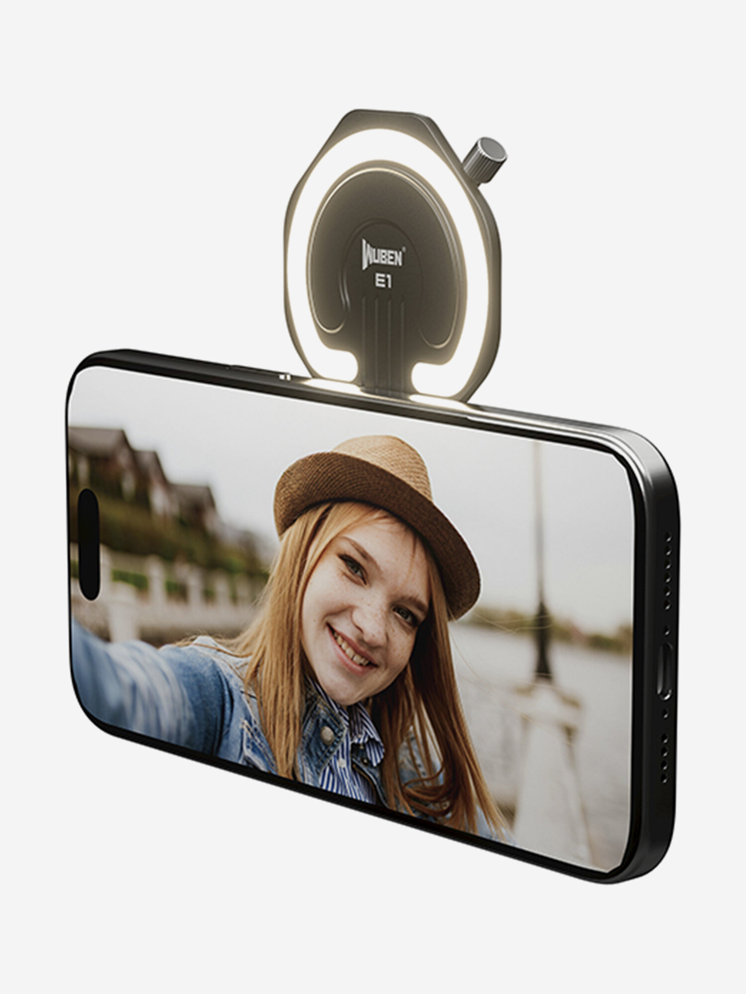 Фонарь для смартфона Wuben E1 Black