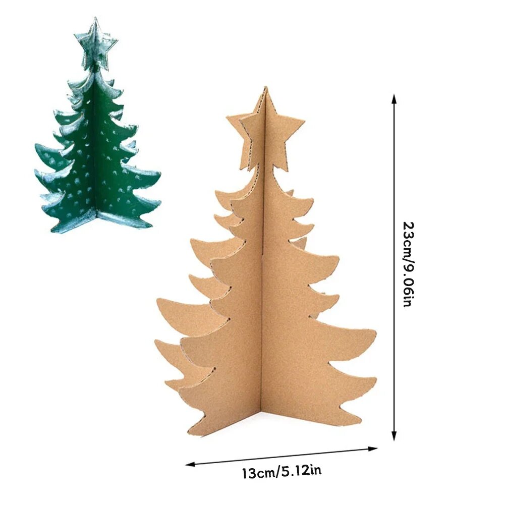 Бумажный кукольный домик для сборки Hope Christmas Tree