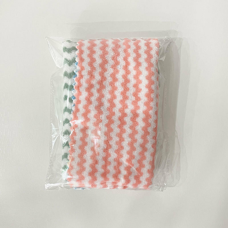 Бытовая водная рябь, протираемая из кораллового флиса, безмасляная салфетка для мытья посуды, катионные полотенца для