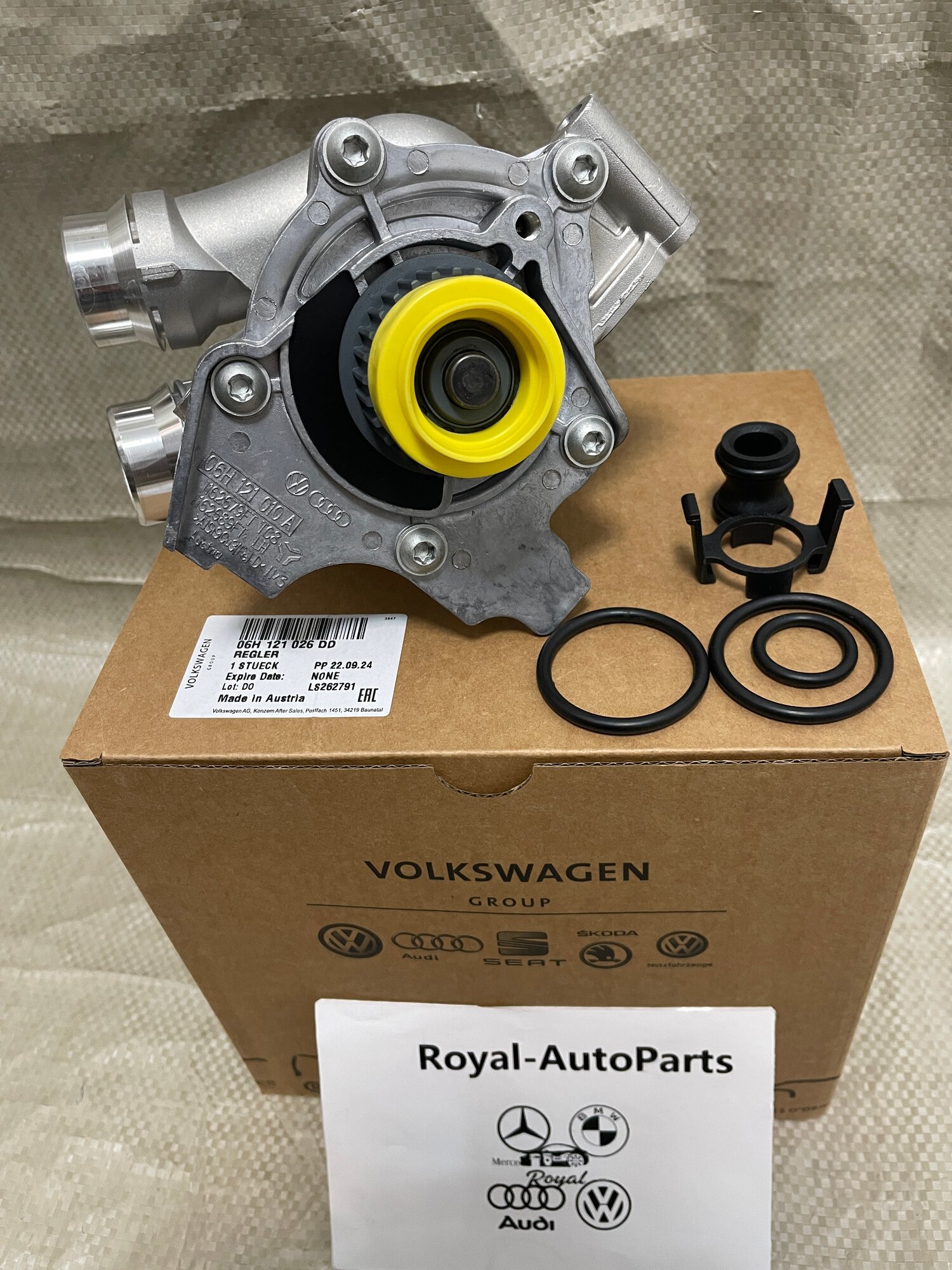 Алюминиевый водяной насос EA888 GEN2 06H121026DD 06H121010A 06H121026CN для Audi A3 A4 Q5 TT VW CC Tiguan Jetta Golf Passat B7, 1 шт, 1pcs
