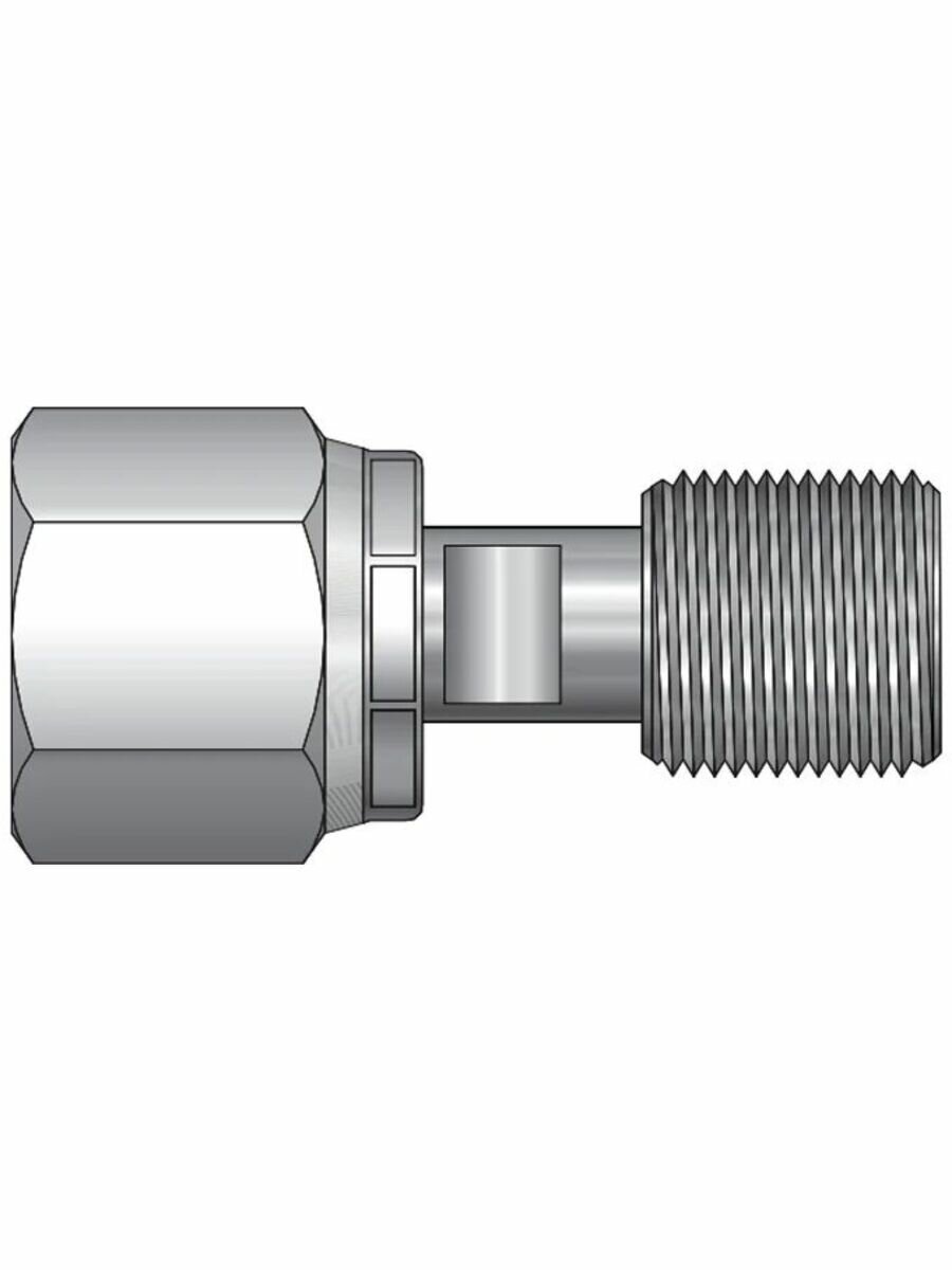 Резьбовой адаптер A-Flow Stainless adapter, 1/2"G Male, вращающаяся 1/2"G FASH-MRF-8G