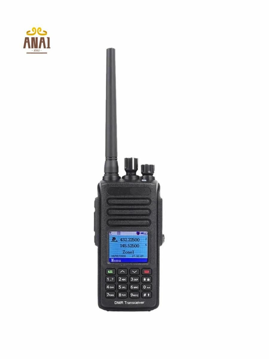 W810 Вт -UV390 PLUS Рация Aes256 Радио IP67 Без GPS, Вилка Европейского Стандарта