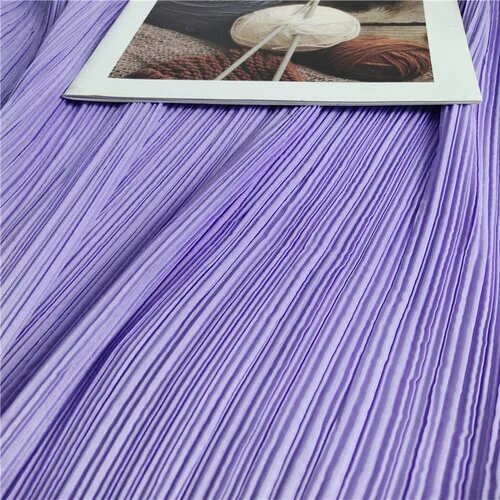 Плиссированная ткань 150х100 см черная/белая/синяя/красная