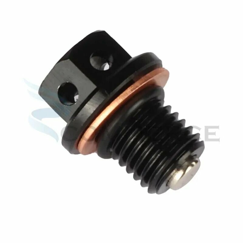 Моторный мотоциклетный болт с магнитной пробкой для слива масла M12x1.5, гайка для слива масла, подходит для Honda, Kawasaki, Yamaha, Motocross, скутеров, ATV, квадроциклов