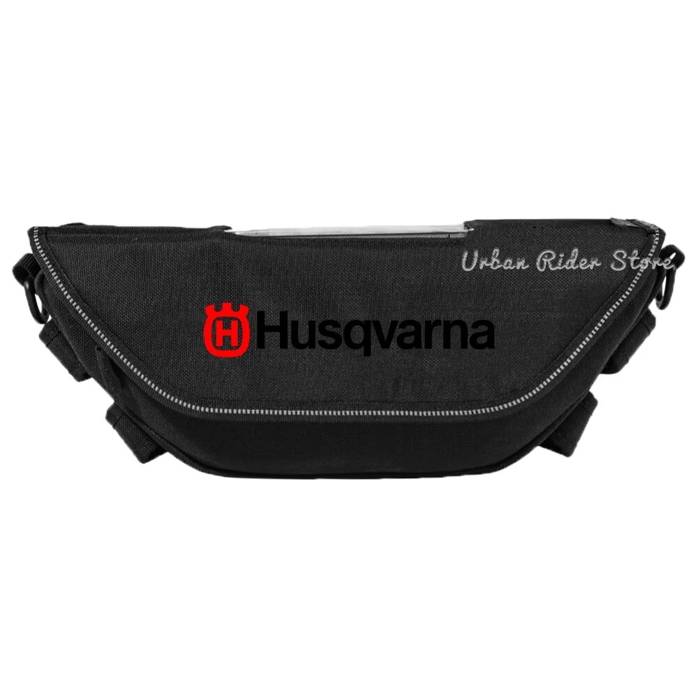 Сумка на руль мотоцикла Husqvarna Urban Rider, черная