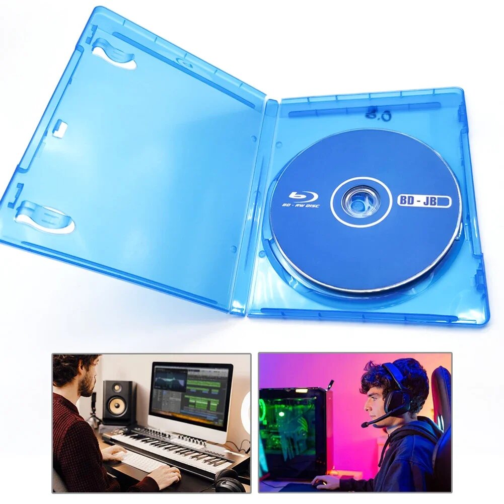 Blue Blu-ray кейс для PS4, Цвет: Blue9.0-12.52 — фото 1