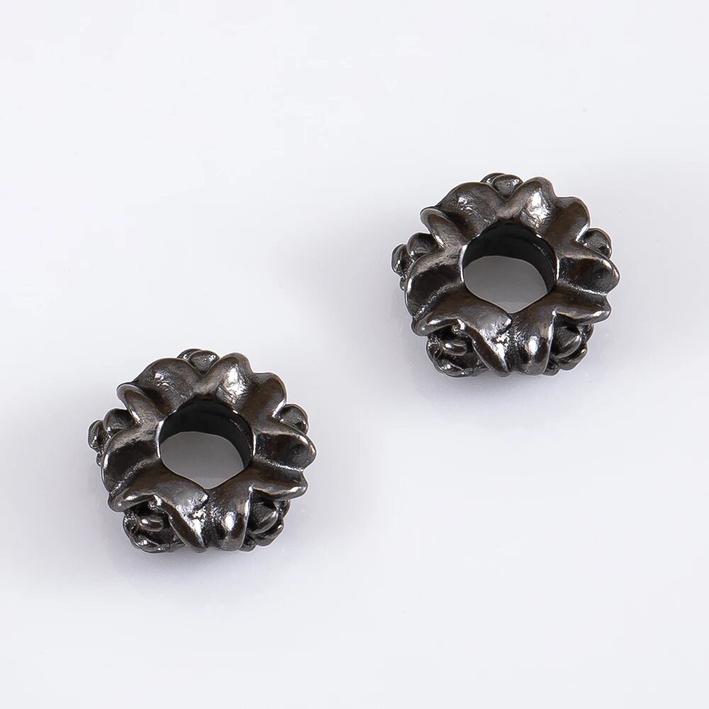 MINGXUAN черные металлические бабочки-разделители для бижутерии 13-10mm