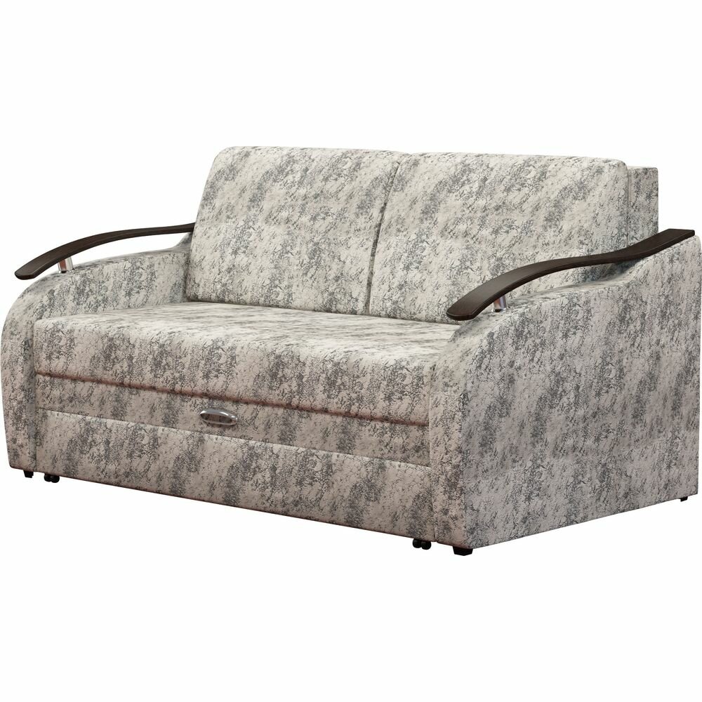 Выкатной диван МебелПром Наташа 140 ДН волна 30