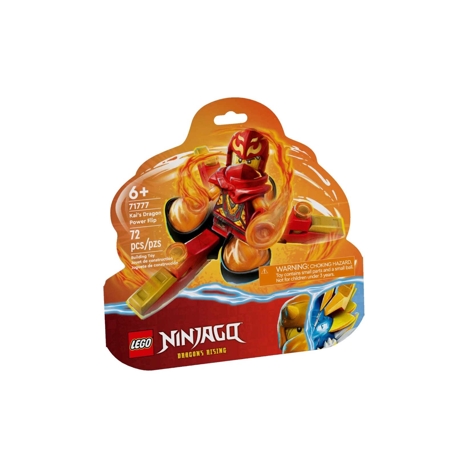 LEGO Ninjago Персонажи KAI'H Дракон Пава Призрачный Переворот Конструкторы 72 шт. 71777