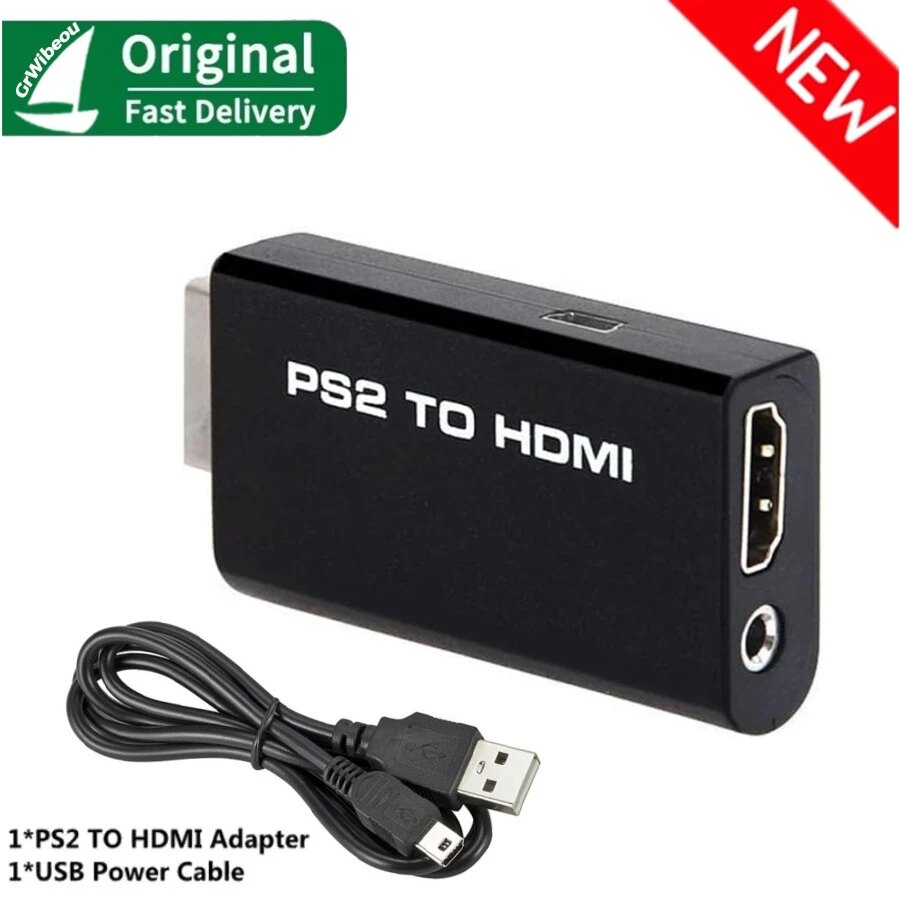 Конвертер PS2 в HDMI, Цвет: Package A