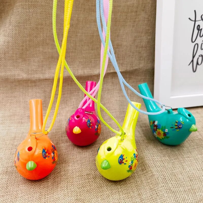 Свистулька птичка, свисток, музыкальная игрушка детская