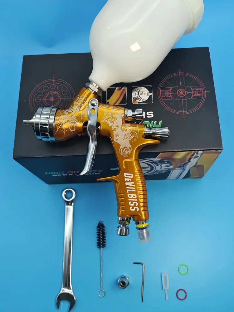 Краскопульт пневматический DEVILBISS GTI PRO LITE ТЕ110 1.8mm