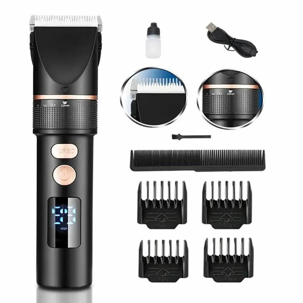 Машинка для стрижки GM6610, черный