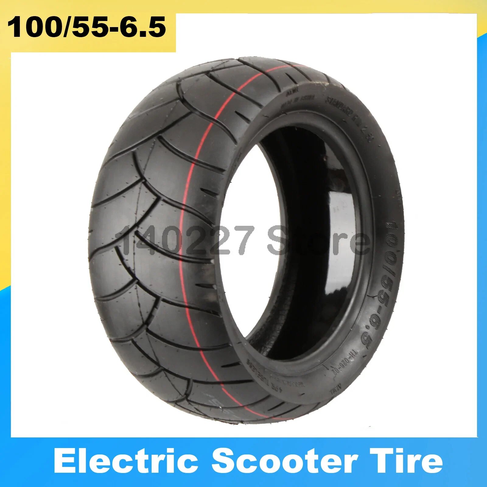 11 дюймов 100/55-6,5 гелевая самовосстанавливающаяся шина для электрического скутера 100/65-6,5 модернизированные антипрокольные бескамерные шины