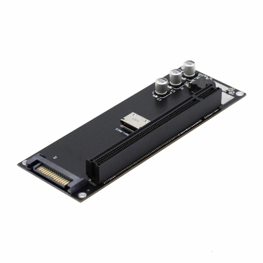Адаптер SFF-8611/8612 NVMe M.2 SSD в PCIe x16