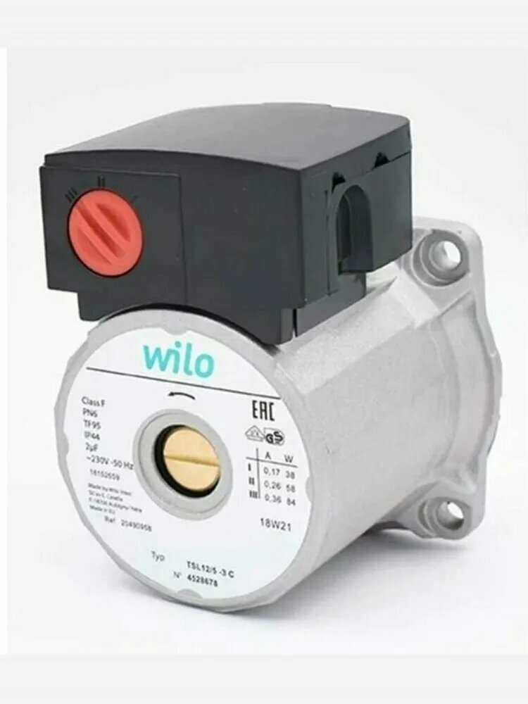 Насос Wilo TSL 12/5-3 для Bosch Gaz 2000 W, 6000 W, Buderus Logamax U072 (8718648181)