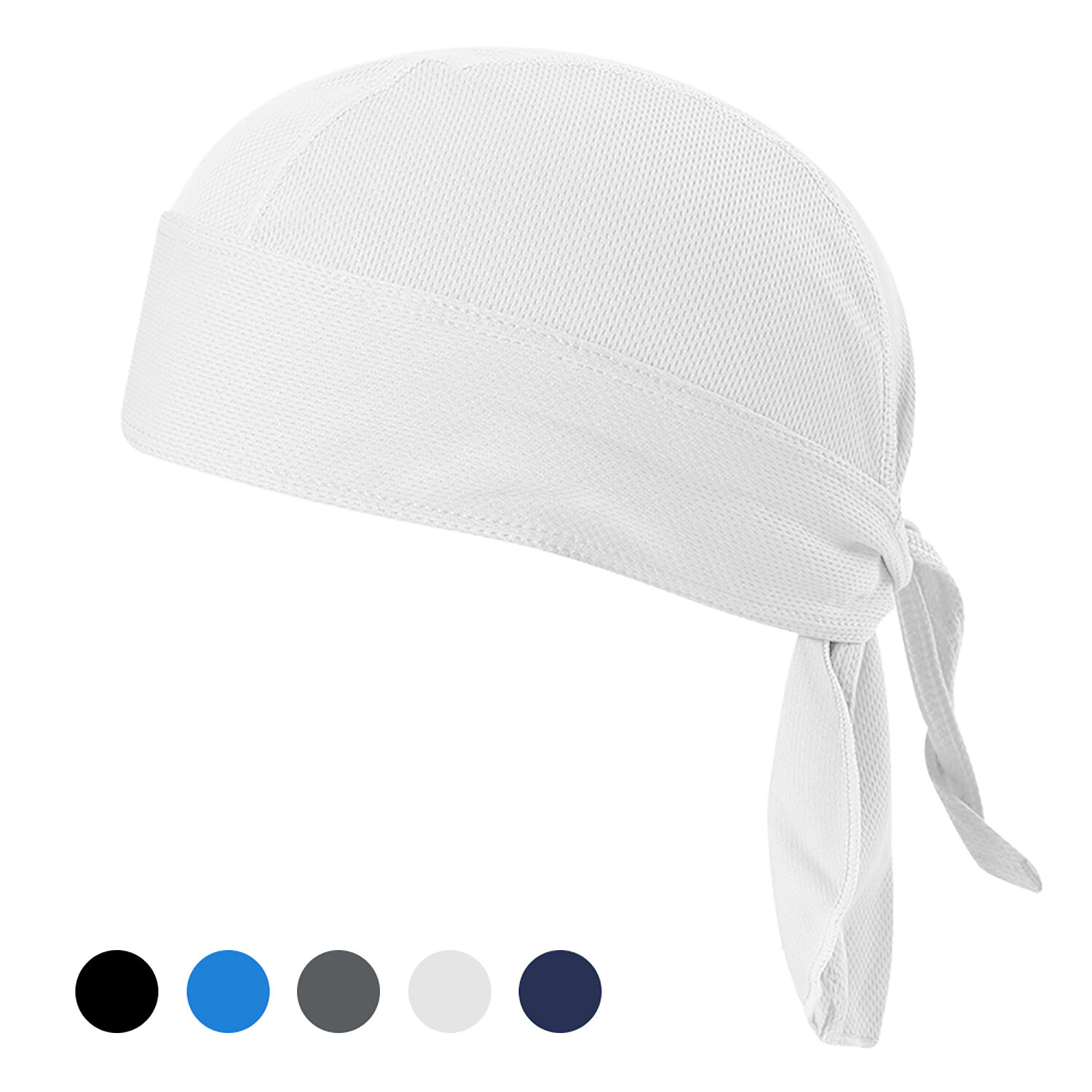 Кепка для велосипеда Sweat-wicking Beanie Cap Головной платок для велосипедов Головной бантик Quick-dry Пиратская шапка Beanie Hat для открытом воздухе Материал: сетка Цвет: черный / синий / темно-серый / белый / темно-синий Размер: универсальный Размер