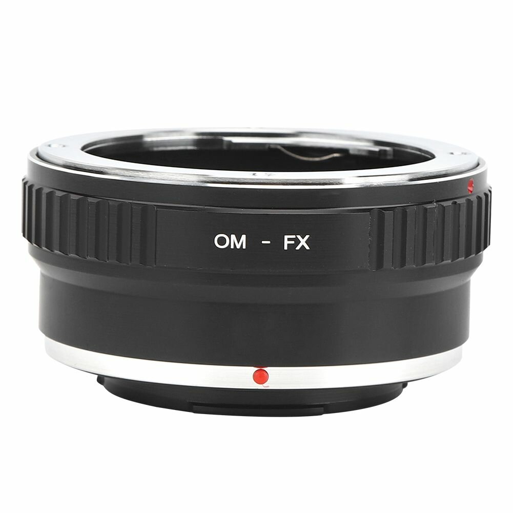 Переходное кольцо объектива Fikaz OM FX из алюминиевого сплава для объектива Olympus OM, подходящего для беззеркальной камеры Fuji FX
