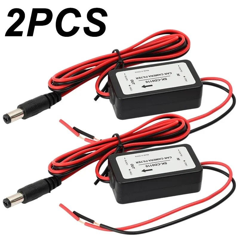 Автомобильная камера заднего вида, реле мощности, конденсатор, автоматический выпрямитель, мощность постоянного тока, автомобильная камера, фильтр, реле, конденсатор, разъем фильтра, 1-2 шт.