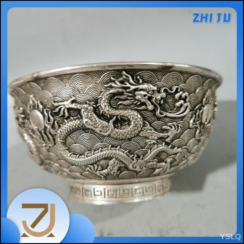 Старинная серебряная чаша, коллекция 1933 года