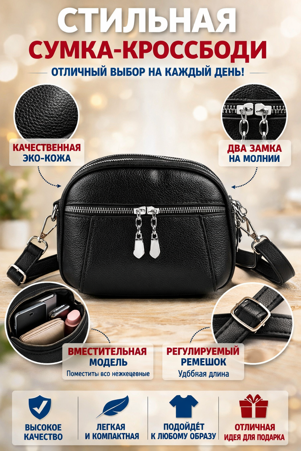 Сумка кросс-боди