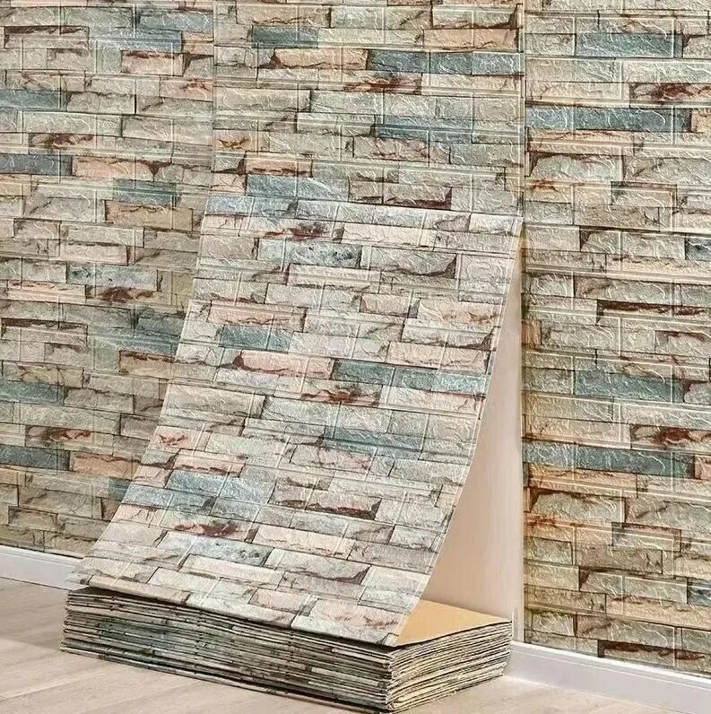 Самоклеящиеся 3D стереообои, 70 см х 5 м