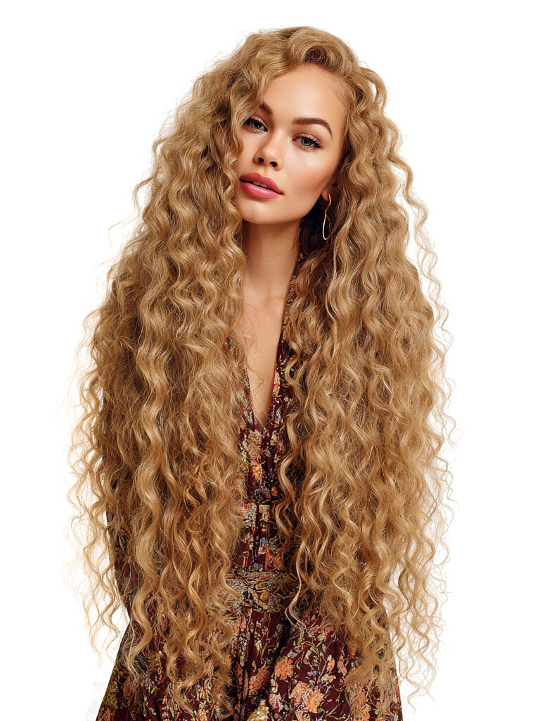 Hairshop Афролоконы для вплетения 23 70см (Русый)