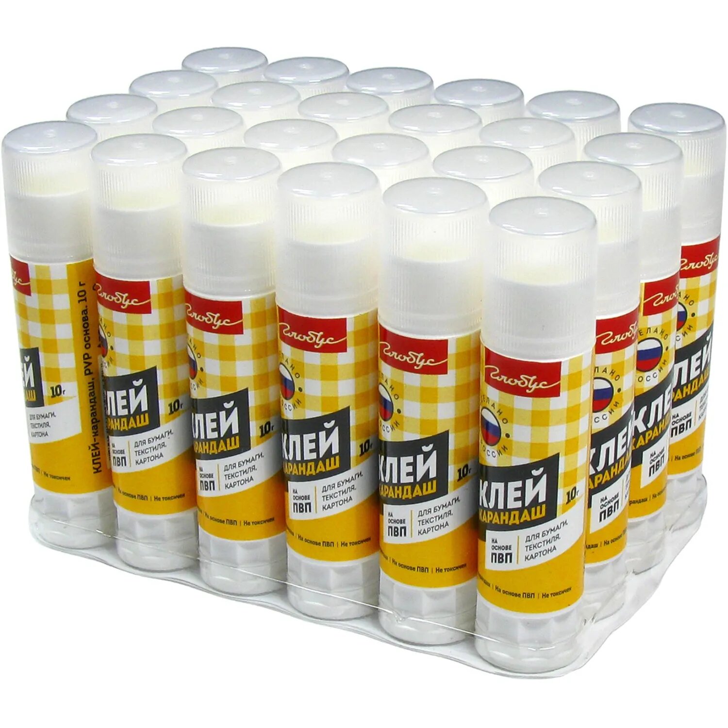 Клей-карандаш 10г школьный 1025