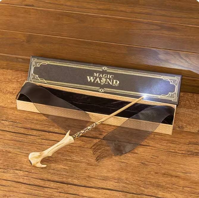 Волшебная перезаряжаемая светящаяся палочка Гарри Поттера, Хермиона, Волан-де-Морт, Дамблдор, литиевая батарея, USB зарядка