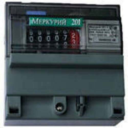 Счетчик учёта электричества однотарифный однофазный 201.2 5 А меркурий
