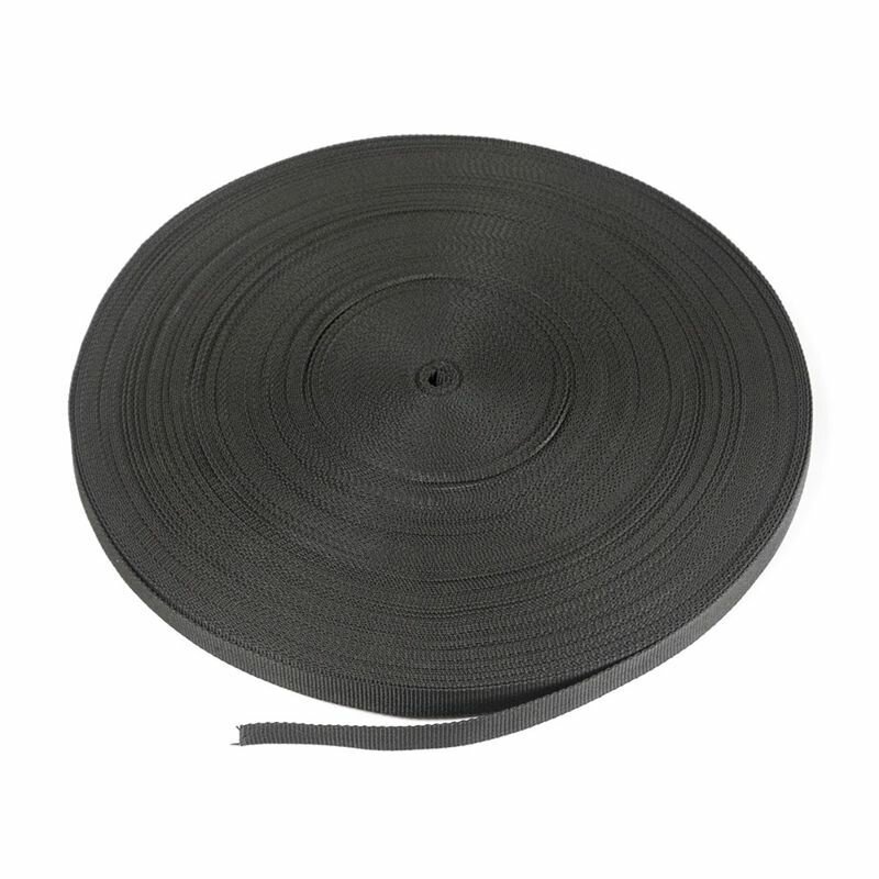 Лента монтажная текстильная 20мм черн. (уп.50м) Промрукав PR08.13067