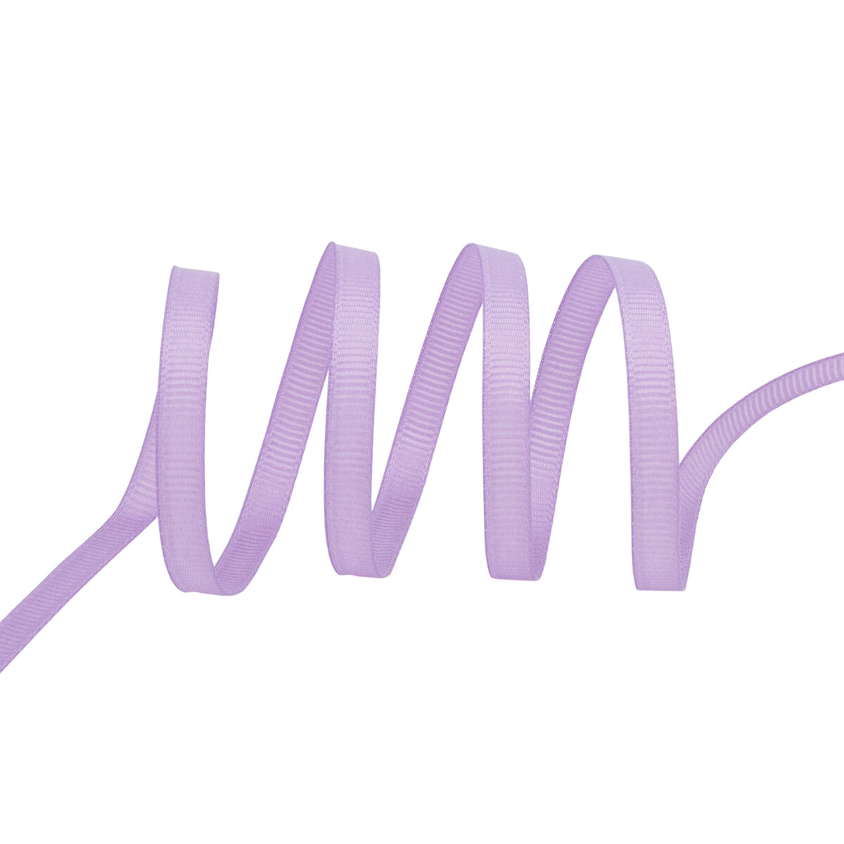 Лента репсовая декоративная упаковочная IDEAL 6мм*22,86м (430 св. сиреневый), 22.86 м