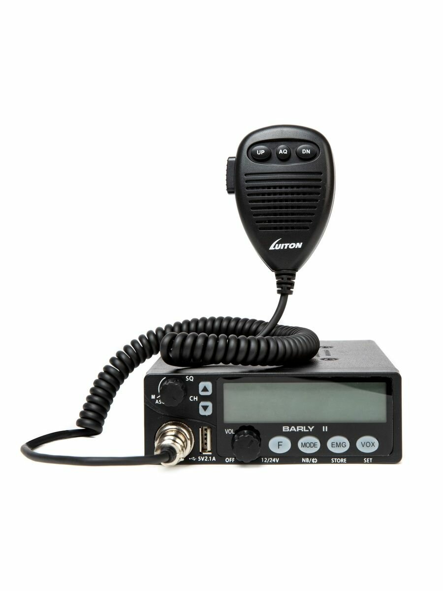 Новая радиостанция CB LUITON 27 МГц с большим дисплеем