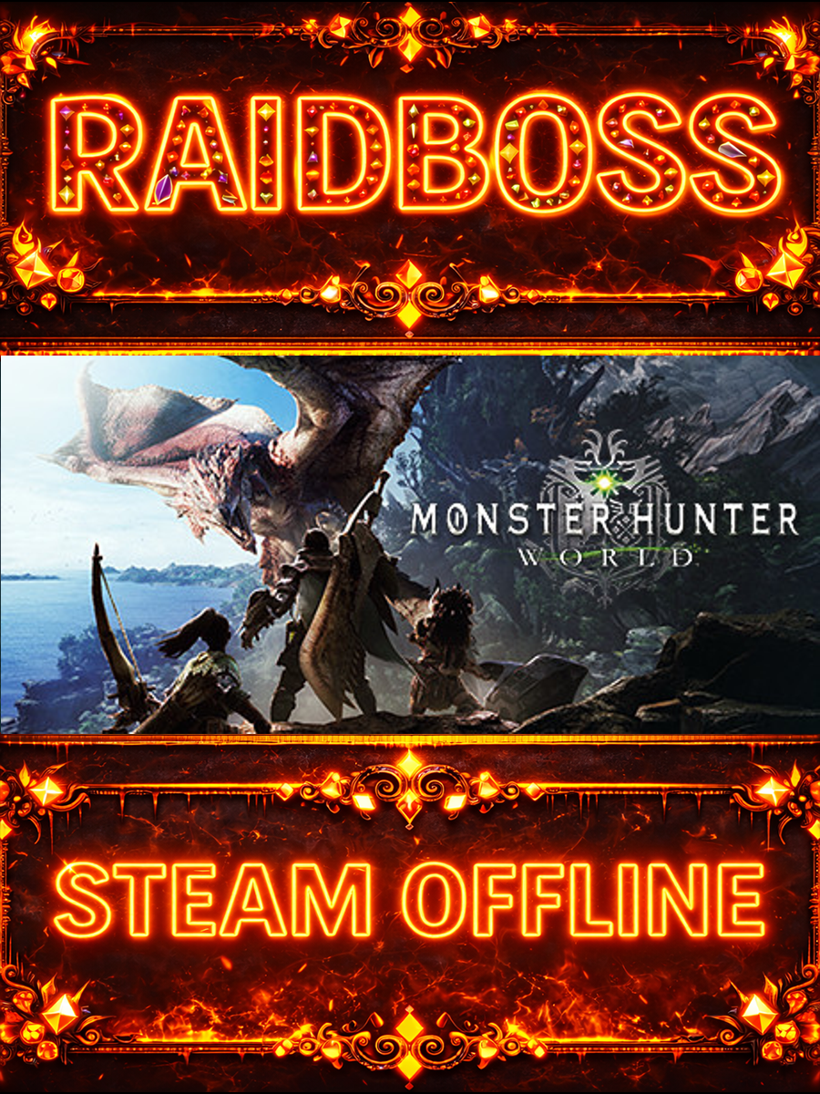 MONSTER HUNTER: WORLD игра на аккаунте для ПК с OFF активацией для Steam (PC) РФ + СНГ