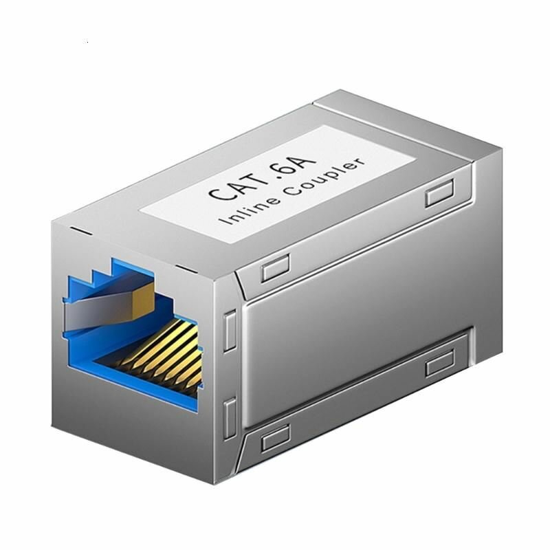 Экранированный соединитель RJ45 Cat7 10Gbps, - CAT6A