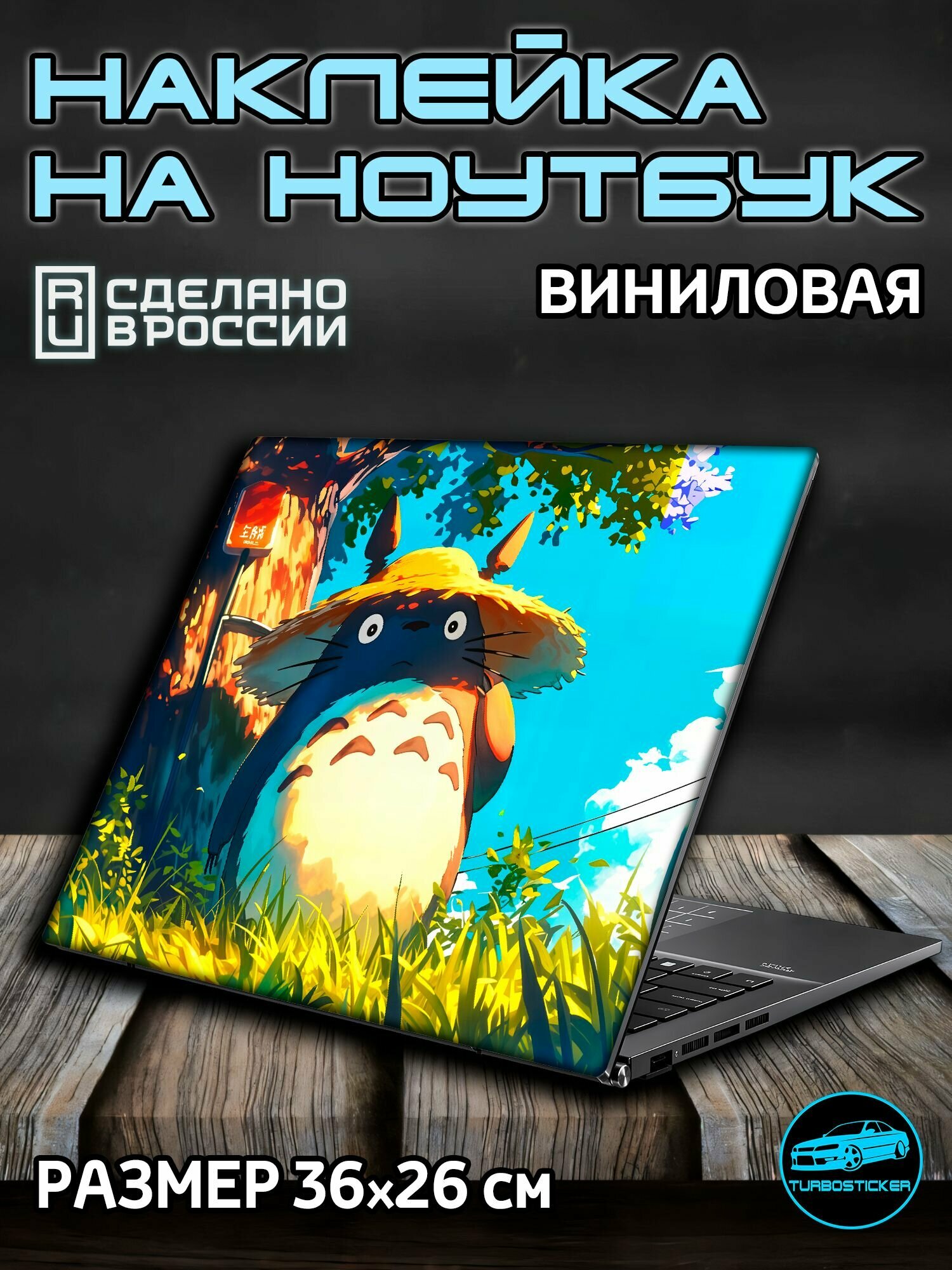 Наклейка на ноутбук