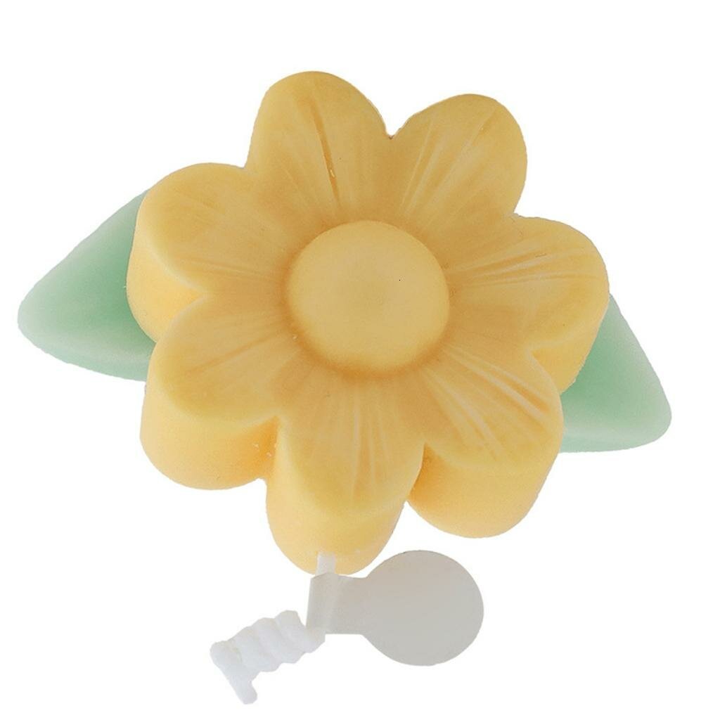 Свечи-таблетки в форме цветка, Желтый