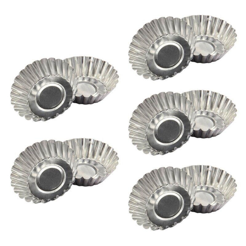 10шт Формы Для Пирога С Яйцами Мини-Формы Для Пирога Торт Тарталетки Формы Для Печенья Инструмент Для Выпечки
