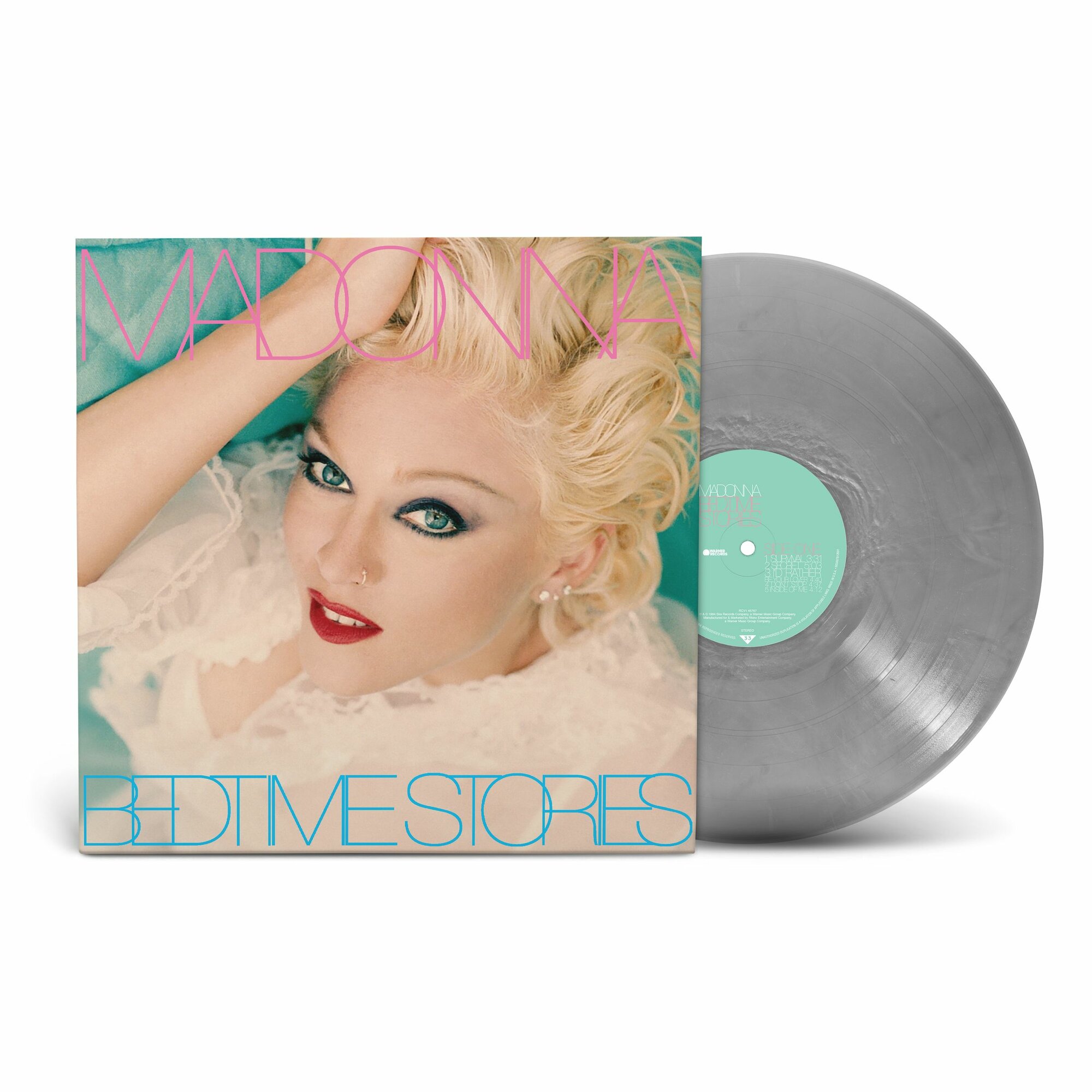 Виниловая пластинка Madonna - Bedtime Stories (The Silver Collection) (180g) (Limited Edition) (Silver Vinyl) (1 LP)