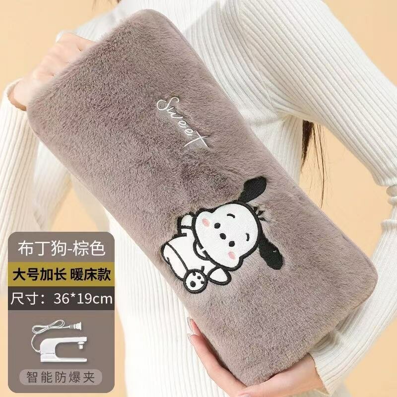 2025 Горячая бутылка с водой, перезаряжаемая, взрывобезопасная, теплая водяная сумка, национальный стандарт, мультяшный плюшевый милый грелка для рук, сумка для грелки, теплая для ребенка