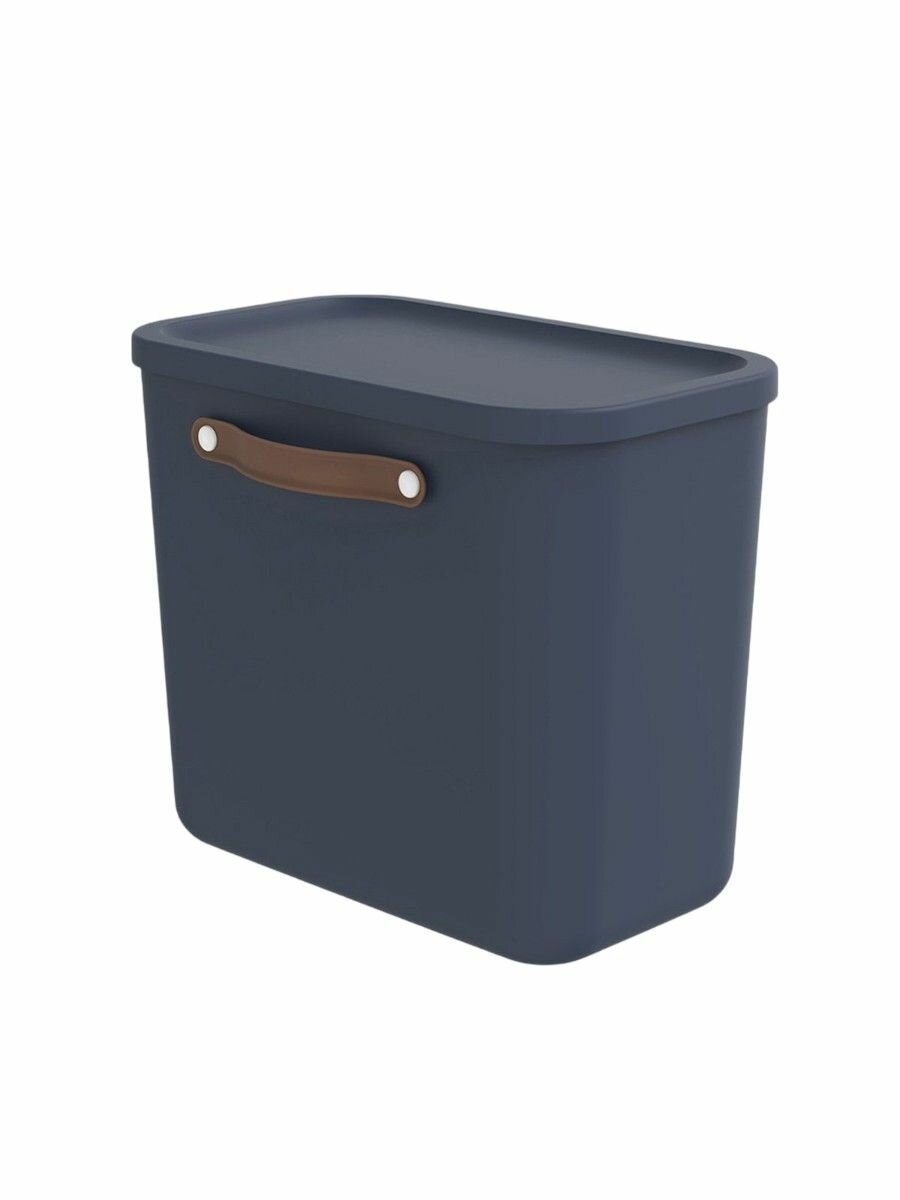 Ящик для хранения Rotho Maloja 25л, темно-синий