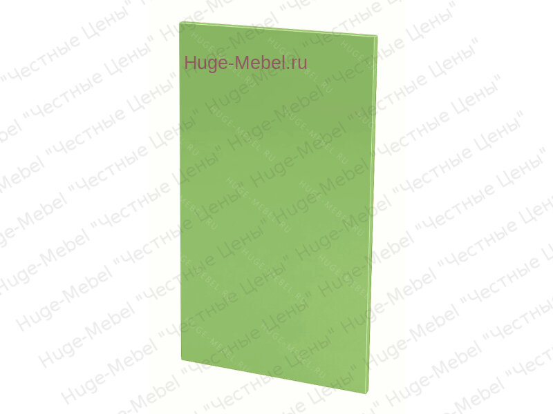 Кухонный фасад Ф-220 олива глянец (Ксения) Huge Mebel. Ширина 396 Высота 916. Кухонные фасады