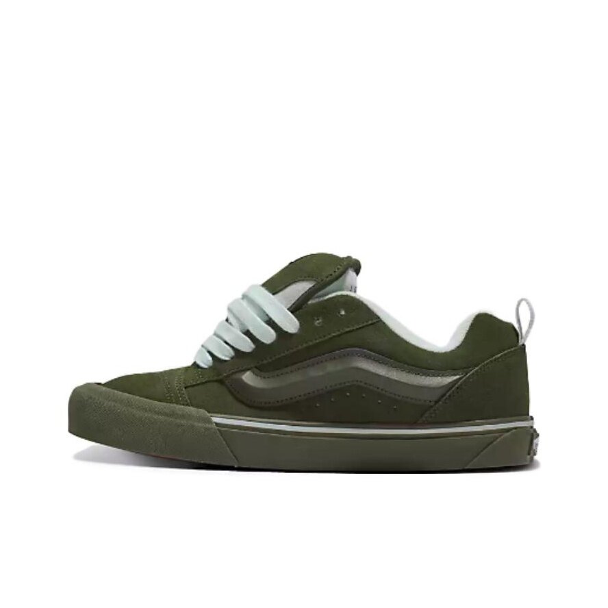 Кроссовки VANS Knu Skool, размер EU 40 стопа (25.5CM), зеленый, — фото 1