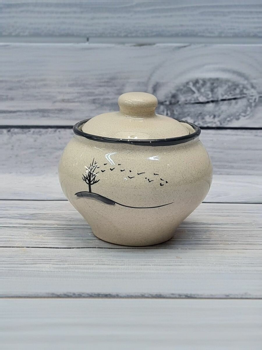 Горшок для запекания Лирика Русский керам. 500мл Псковский гончар