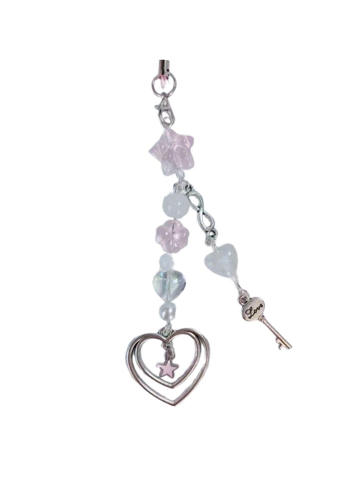 Модный акриловый брелок с бантом для телефона для женщин и девочек