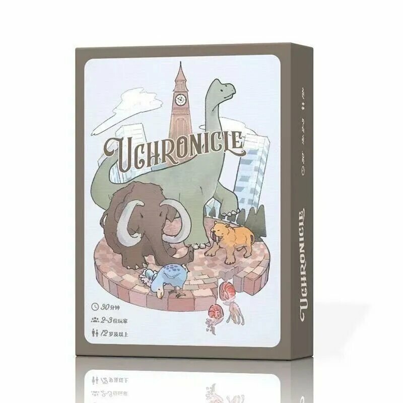 UGHRONICIE Настольная игра Картовая стратегия Игра для 2-3 игроков
