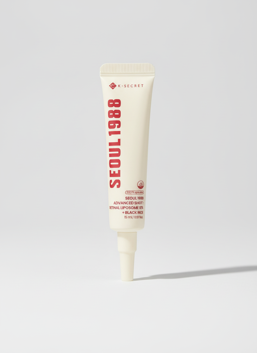 K-Secret / Ночная сыворотка SEOUL 1988 ADVANCED SHOT: RETINAL LIPOSOME 12% + BLACK RICE, 15 мл