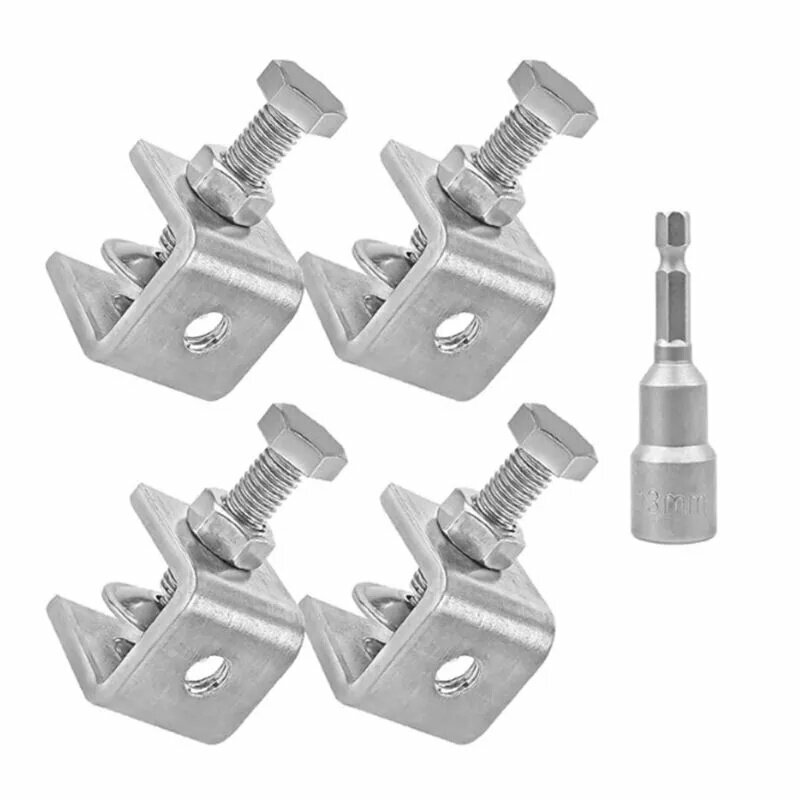 Металлические С-образные зажимы 20мм, - Набор 1